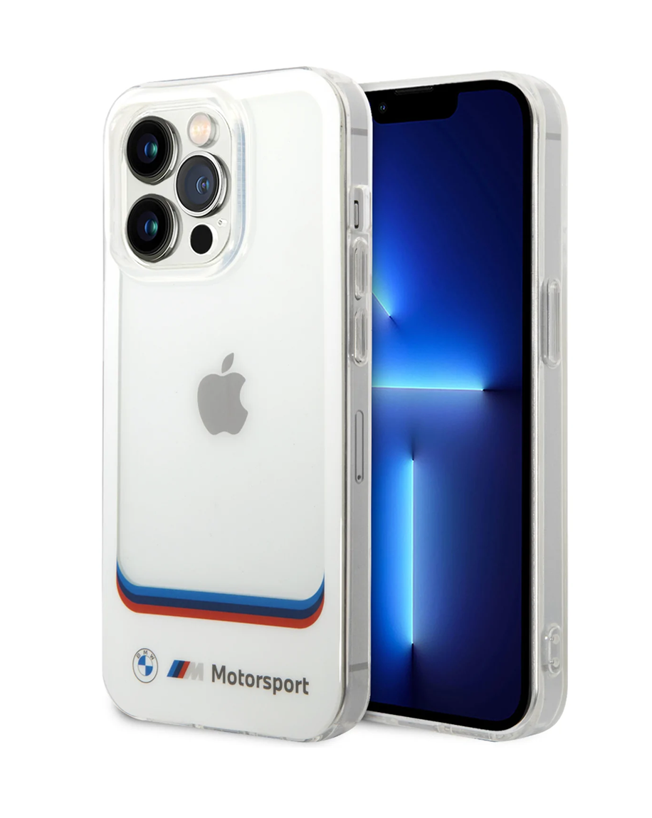 BMW Motorsport Collection PC/TPU IML Case Big Square Transparent Area ...