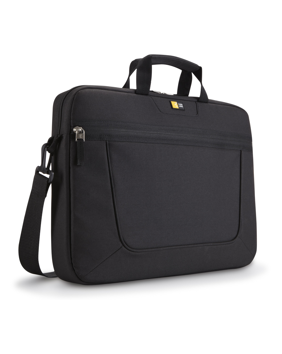 Case Logic 15.6" Top Loading Attache Laptop Case Black