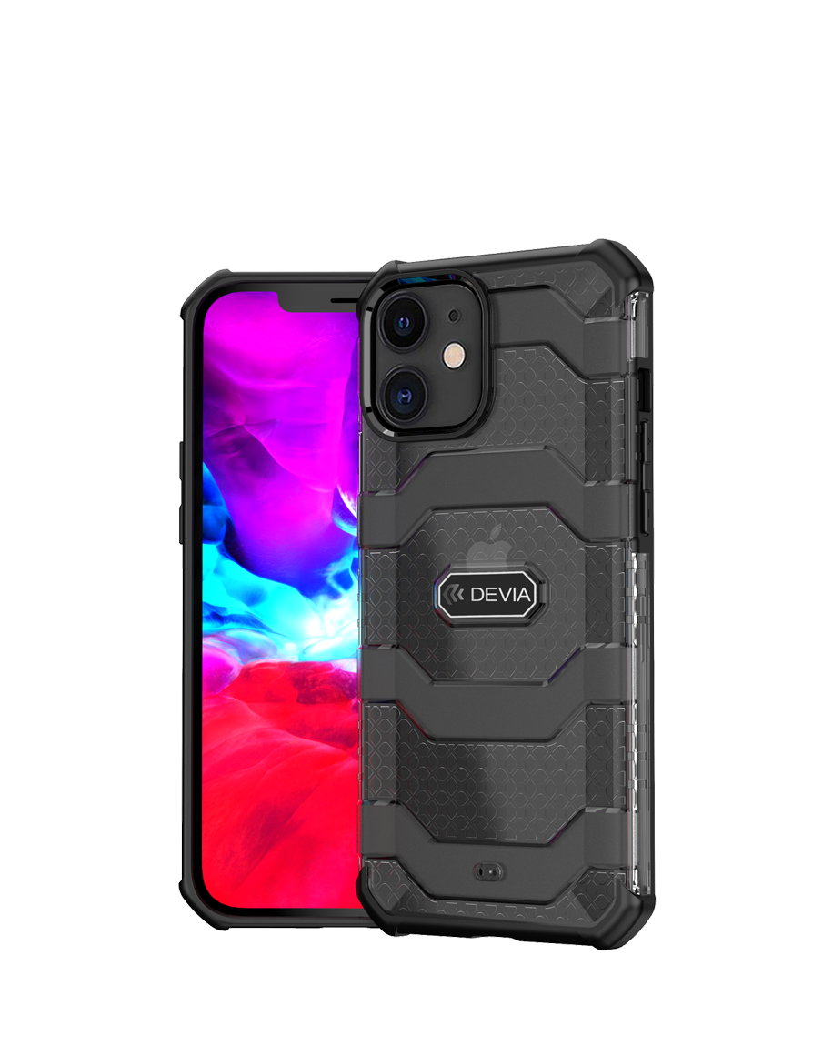 Devia Vanguard ShockProof Case for iPhone 12 Mini Black