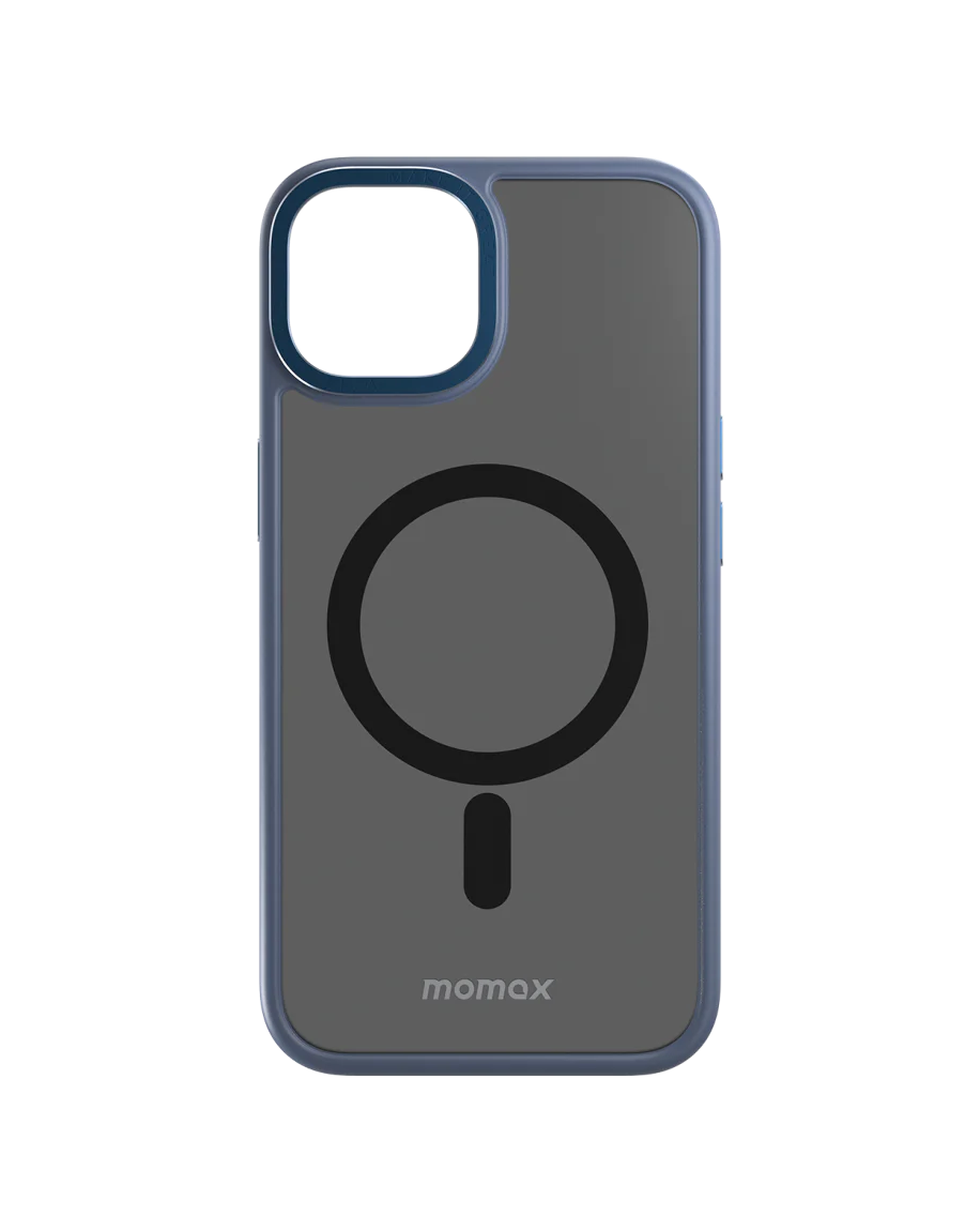 Momax Shock Resistant Hybrid Case for iPhone 14 Plus - Blue