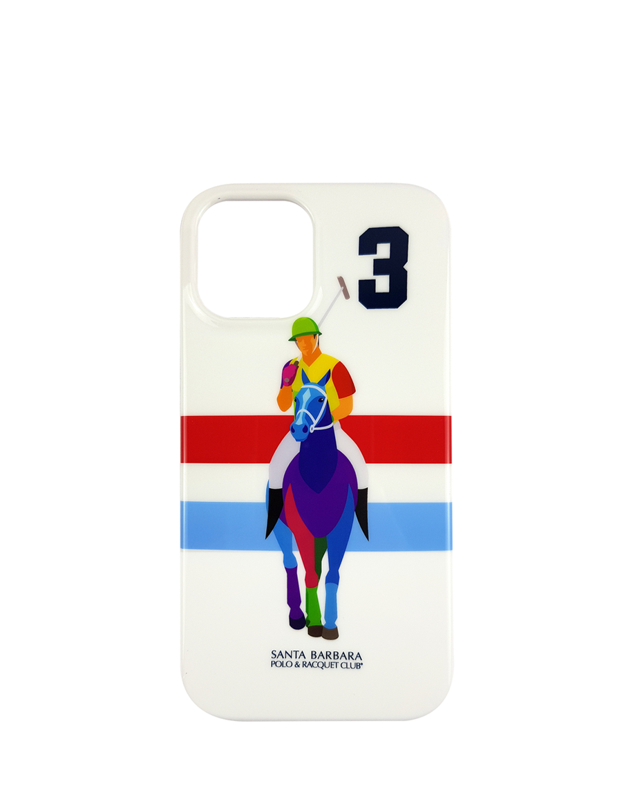 Polo & Racquet Club for iPhone 12 Mini Saint Series White