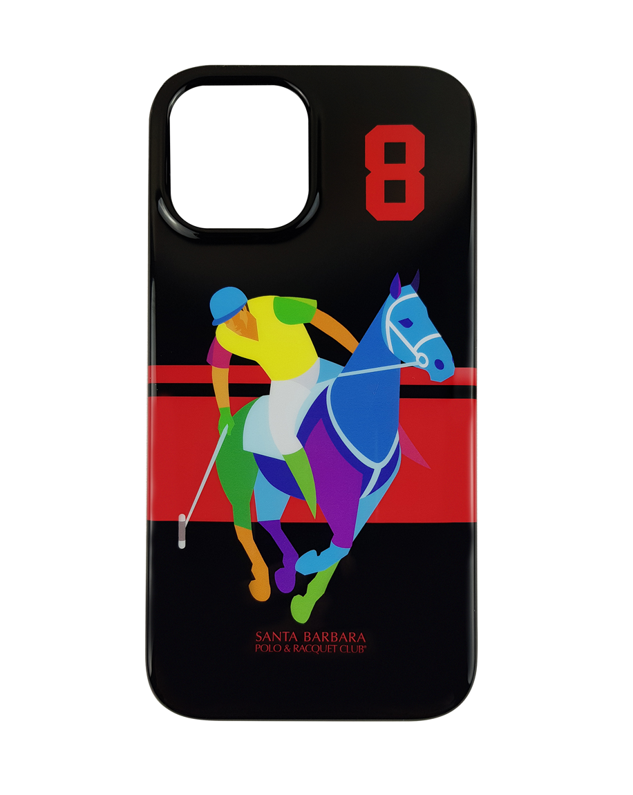 Polo & Racquet Club for iPhone 12 Pro Max Saint Series Black