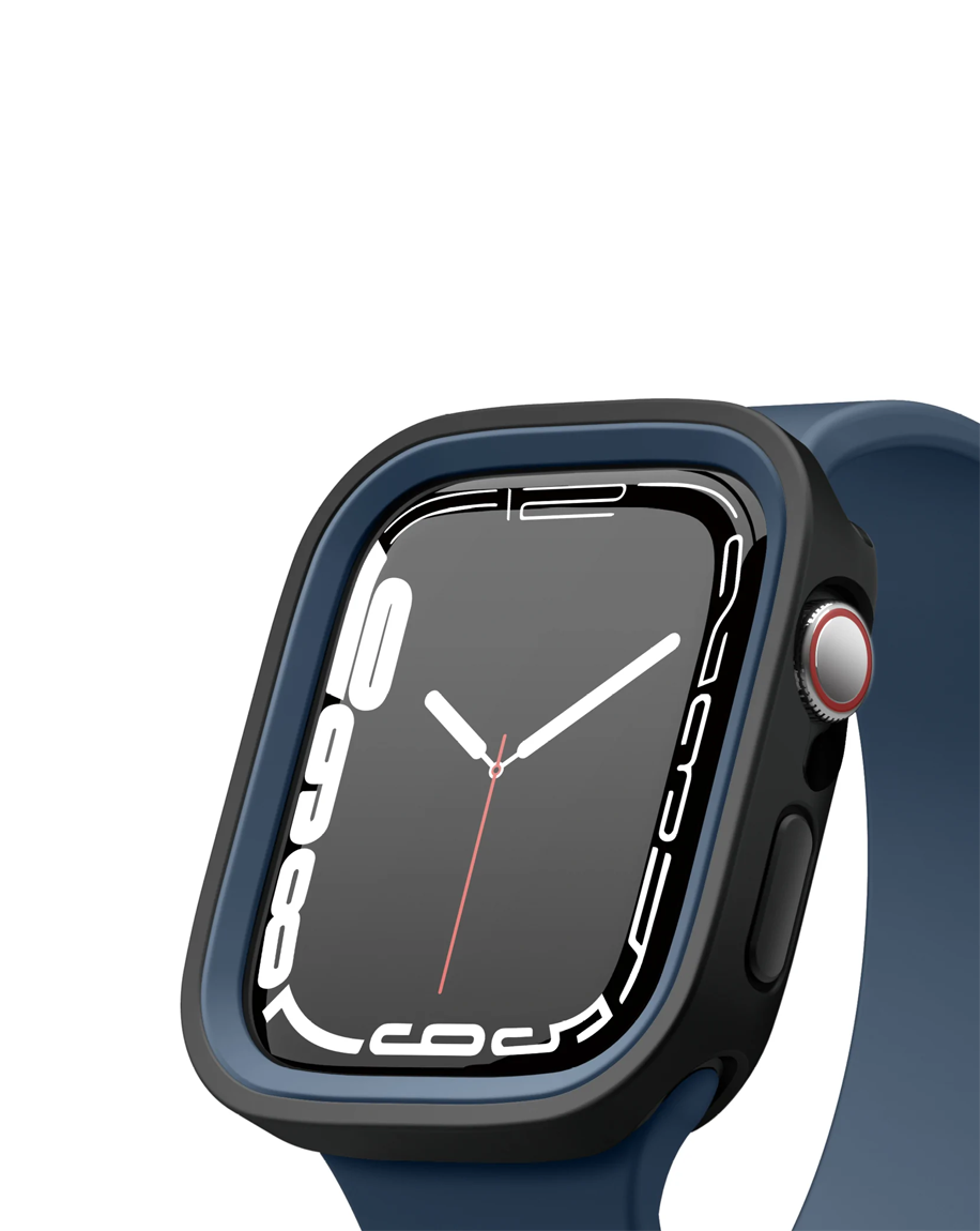 elago DUO CASE for Apple Watch 40/41mm (Black/Jean Indigo)