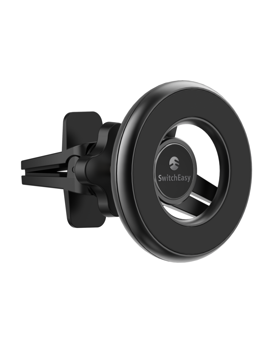 SwitchEasy Magnetic Car Mount for iPhone 12 Series Bracket Version - Black